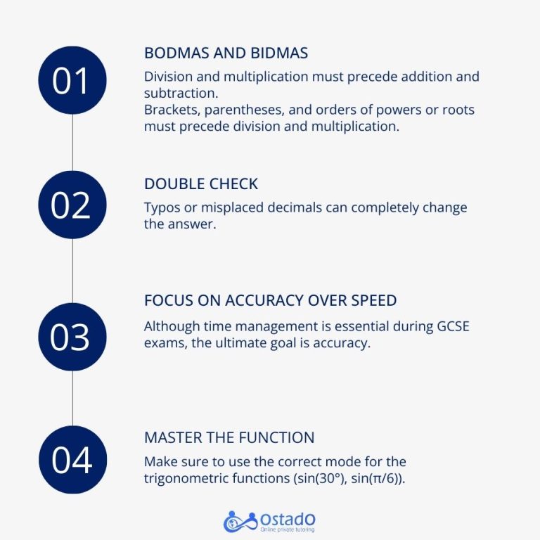 GCSE Maths Calculator Revision+ Practice Examples | Ostado