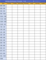 The Ultimate GCSE Revision Timetable Template + Free Download PDF | Ostado